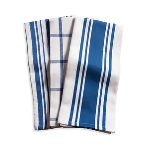 KAF HOME 3-piece Kitchen Towel Set - Blue