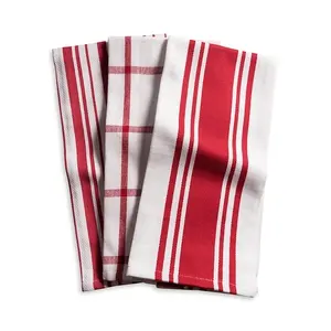 KAF HOME 3-piece Kitchen Towel Set - Cherry