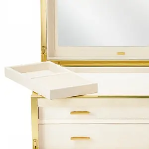 Aerin Luxe Shagreen Jewelry Box