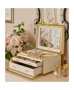 Aerin Luxe Shagreen Jewelry Box