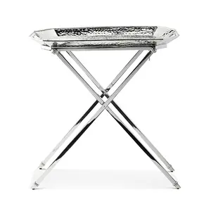 JULISKA Graham Bar Tray & Stand - Silver Met