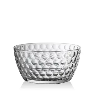 MARIO LUCA GIUSTI Acrylic Lente Salad Bowl - Clear