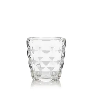 MARIO LUCA GIUSTI Acrylic Diamante Tumbler - Clear