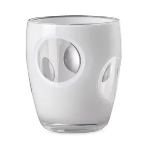 MARIO LUCA GIUSTI Acrylic Fisheye Tumbler - White
