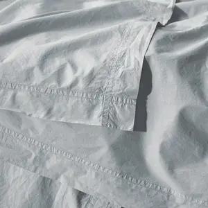SOCIETY LIMONTA Nite Cotton Flat Sheet, King/queen - Perla