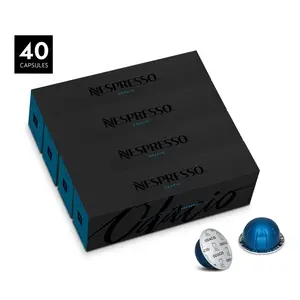 NESPRESSO Vertuo Odacio Capsules, 40 Count