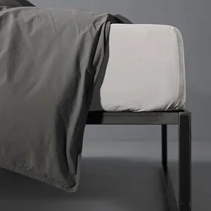 SOCIETY LIMONTA Nite Cotton Fitted Sheet, King - Marmo