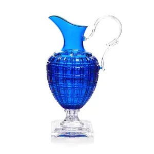 MARIO LUCA GIUSTI Acrylic Imperial Pitcher - Blue