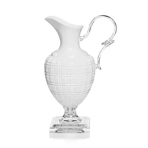 MARIO LUCA GIUSTI Acrylic Imperial Pitcher White