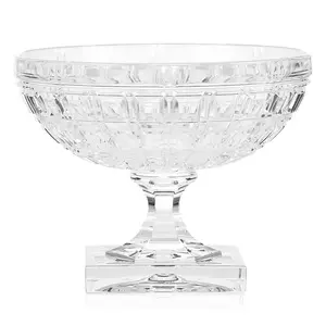 MARIO LUCA GIUSTI Acrylic Winston Acrylic Footed Coupe Glass Clear