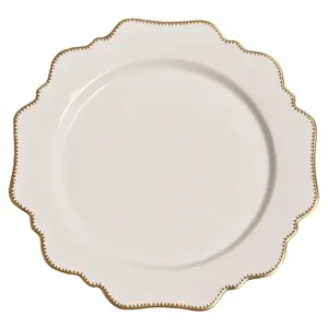 ANNA WEATHERLEY Simply Anna Antique Dinner Plate - White