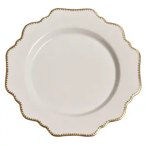 ANNA WEATHERLEY Simply Anna Antique Salad Plate - White