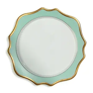 ANNA WEATHERLEY Anna's Palette Charger - Aqua Green