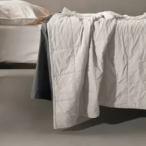 SOCIETY LIMONTA Nite Cotton Quilt, King Marmo