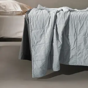 SOCIETY LIMONTA Nite Cotton Quilt, King - Perla