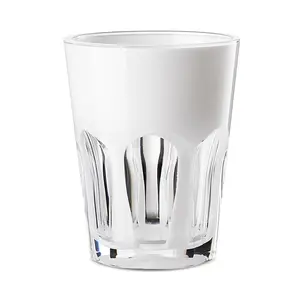 MARIO LUCA GIUSTI Acrylic Double Face Tumbler White