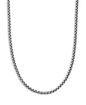 David Yurman Small Box Chain Necklace - Silver/yellow Gold
