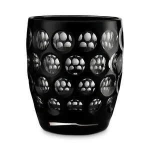 MARIO LUCA GIUSTI Acrylic Lente Tumbler Glass Black