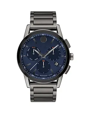 Movado Movado Museum Sport Chronograph, 43mm Blue/gray