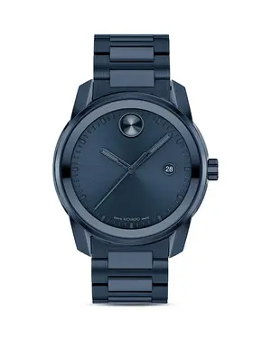 Movado Verso 42mm Watch - Blue