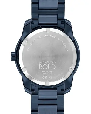 Movado Verso 42mm Watch - Blue