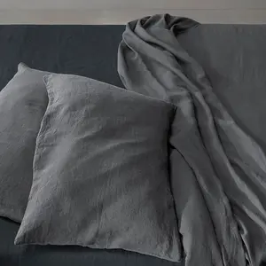 SOCIETY LIMONTA Rem Linen Pillowcase Pair, Queen - Balena