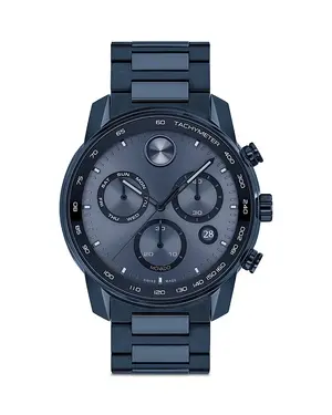Movado Bold Verso Chronograph, 44mm Blue