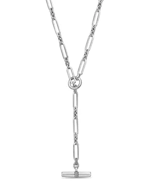 David Yurman Lexington Diamond Necklace - Silver