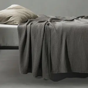SOCIETY LIMONTA Free New Cotton Bedspread, King/queen Fumo