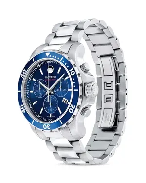 Movado Series 800 Chronograph 42mm - Blue/silver
