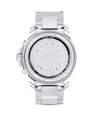 Movado Series 800 Chronograph, 42mm - Black/silver