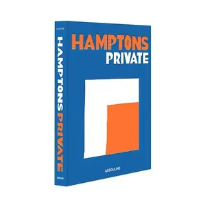 Assouline Hamptons Private Hardcover Book - Blue