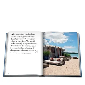 Assouline Hamptons Private Hardcover Book - Blue