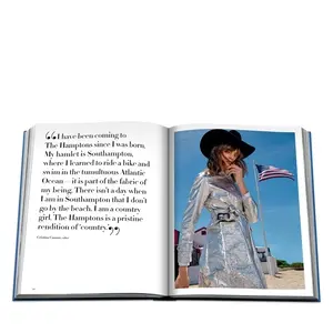 Assouline Hamptons Private Hardcover Book - Blue