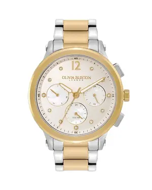 OLIVIA BURTON Sports Luxe 38mm Watch - White/two-tone