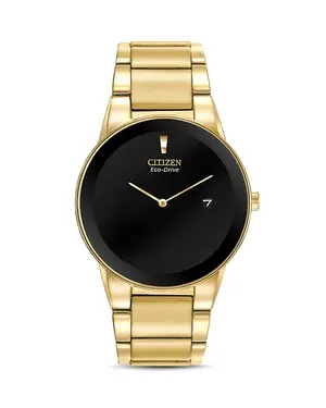 Citizen Axiom Bracelet Watch - Black/gold