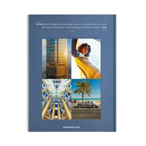 Assouline Dubai Wonder Hardcover Book - Blue
