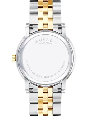 Movado Museum Classic Two-tone 40mm Watch - Black/multi