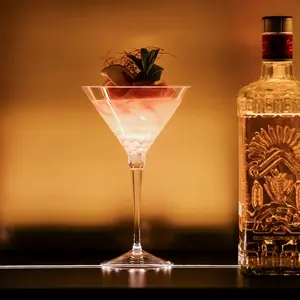 MOSER Pebbles Martini Glass