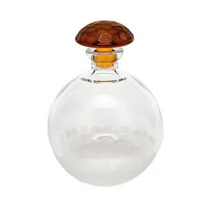 MOSER Pebbles Round Decanter - Topaz