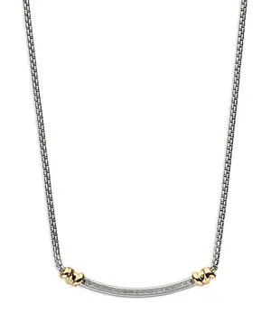 David Yurman Petite Helena Station Necklace - Silver