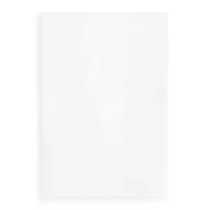 HOME TREASURES Athens Flat Sheet, King White