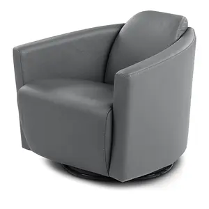 GIUSEPPE NICOLETTI Hollister Swivel Chair Exclusive - Bull Aluminum