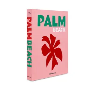 Assouline Palm Beach Hardcover Book - Pink