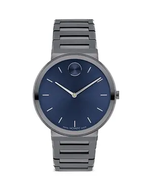 Movado Horizon Watch - Blue/gray