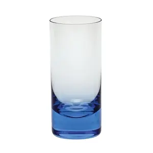 MOSER Whiskey Highball Glass - Aquamarine