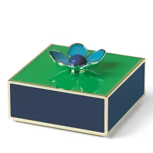 Kate Spade New York Make It Pop Floral Box - Green/navy