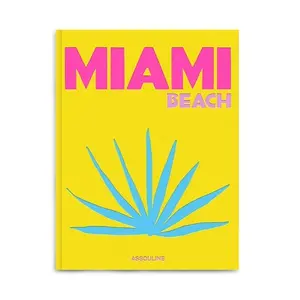 Assouline Miami Beach Hardcover Book - Yellow
