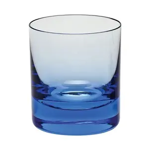 MOSER Whiskey Double Old-fashioned Glass - Aquamarine