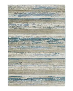 ORIENTAL WEAVERS Bauer 042l2 Area Rug, 6'7 X 9'6 - Blue